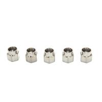 China Customized Brass Steel Barrel Nut Lower Hexagon Stainless Steel CNC Turning Milling Part ISO9001 for sale