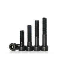 China Black Finish Half Threaded Allen Bolts Grade 8.8 10.9 Hexagon Socket Head Cup Screw Bolts for sale