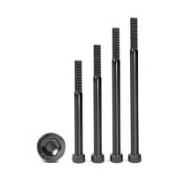 China Black Finish Half Threaded Allen Bolts Grade 8.8 10.9 Hexagon Socket Head Cup Screw Bolts for sale