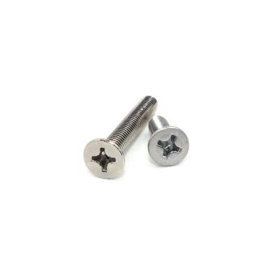 China Stainless Steel 304 Phillips Flat Head Countersunk Self Tapping Screw M3 M8 ISO for sale