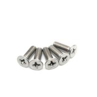 China Stainless Steel 304 Phillips Flat Head Countersunk Self Tapping Screw M3 M8 ISO for sale