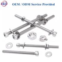 China Stainless Steel Hexagon Socket Head Allen Bolts SS304 316 ISO9001 for sale