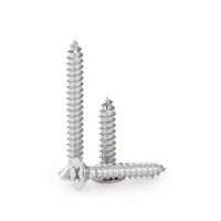 China Stainless Steel Self Tapping Screw for Wood Cross Recessed Flat Head 100000 Pieces MOQ for sale