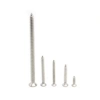 China Stainless Steel Self Tapping Screw for Wood Cross Recessed Flat Head 100000 Pieces MOQ for sale