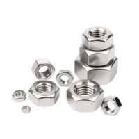 China DIN 934 A2-70 Stainless Steel Hex Nuts M3 M4 M5 M6 M8 M10 Metric Passivated for sale