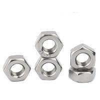 China DIN 934 A2-70 Stainless Steel Hex Nuts M3 M4 M5 M6 M8 M10 Metric Passivated for sale
