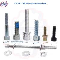 China Steel Hex Socket Head Allen Bolt M8 x 45 DIN 912 Grade 10.9 12.9 for Industrial Use for sale