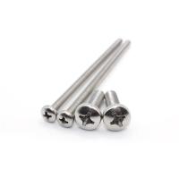China DIN7985 SS304 Stainless Steel Phillips Pan Head Machine Screw M2-M20 Metric for sale