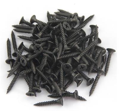 China DIN 7982 Black Wood Screws Tornillos Para Madera Metric Carbon Steel 100% Inspection for sale