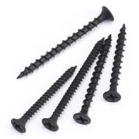 China DIN 7982 Black Wood Screws Tornillos Para Madera Metric Carbon Steel 100% Inspection for sale
