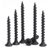 China DIN 7982 Black Wood Screws Tornillos Para Madera Metric Carbon Steel 100% Inspection for sale