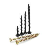 China DIN 7982 Black Wood Screws Tornillos Para Madera Metric Carbon Steel 100% Inspection for sale