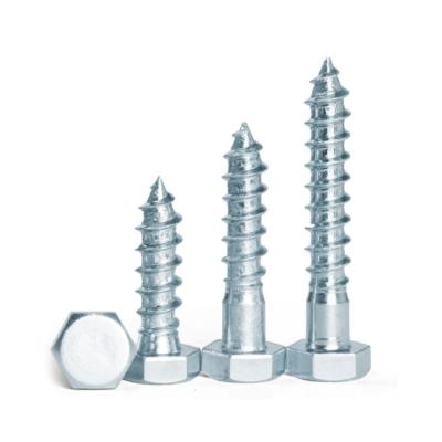 China Hex Head Wood Screw Din571 Lag Bolt Coach Screw Carbon Steel Stainless Steel M6 M8 M10 for sale