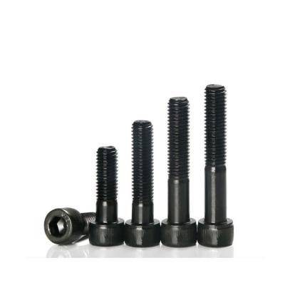 China High Strength Grade 8.8 12.9 Hex Socket Cap Screws Black Zinc Plated for sale