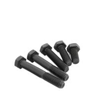 China M10x170 M5 M6 M8 M12 Hex Bolts and Nuts Grade 8.8 Black Finish Carbon Steel Fasteners for sale