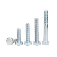 China ISO9001 Certified M8 M12 Stainless Steel Hex Bolts and Nuts SS304 316 DIN 933 for sale