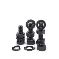 China M10 M12 M16 M20 Grade 8.8 Hex Bolt and Nut Galvanized Carbon Steel ISO9001 for sale