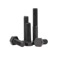 China M16 Hex Head Bolts DIN933 35mm Length Grade 8.8 Steel Zinc Plated for sale