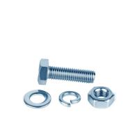 China ISO9001 Certified Grade 8.8 10.9 Galvanized Hexagon Head Bolt Carbon Steel for sale