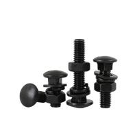 China DIN603 Zinc Plated Mushroom Square Neck Carriage Bolt M4 M6 M8 M10 M12 100mm Length OEM for sale