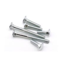 China DIN603 Zinc Plated Mushroom Square Neck Carriage Bolt M4 M6 M8 M10 M12 100mm Length OEM for sale