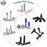 China Stainless Steel Torx Screws T5 T6 T8 T10 T15 T20 T25 Flat Pan Head Custom CNC for sale