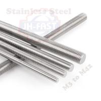 China Stainless Steel 304 316 Full Threaded Rod M3 to M36 Threaded Bar for Industrial Use for sale