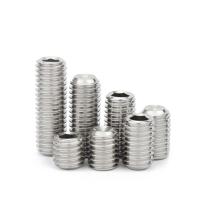 China Stainless Steel 304 Hex Socket Set Screw DIN 916 Cup Cone Point M6-M20 for sale
