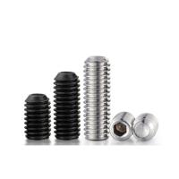 China Stainless Steel 304 Hex Socket Set Screw DIN 916 Cup Cone Point M6-M20 for sale