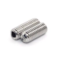 China Hexagon Socket Set Screw DIN913 Flat Point M3 to M24 Carbon Steel Stainless Steel Brass for sale
