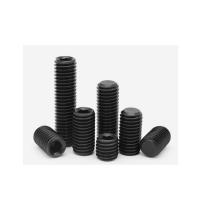 China Hexagon Socket Set Screw DIN913 Flat Point M3 to M24 Carbon Steel Stainless Steel Brass for sale