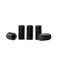 China Grade 12.9 M3 M4 M5 M6 M8 M10 Hexagon Socket Set Screws ISO Standard Black Carbon Steel for sale