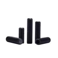 China M4-M10 SS304 Metric Hexagon Socket Set Screws Flat Point ISO 9001 Certified for sale