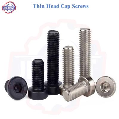 China DIN Standard Low Thin Head Hexagon Socket Shoulder Screw Bolt with Washer and Control for sale