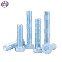 China DIN Standard Low Thin Head Hexagon Socket Shoulder Screw Bolt with Washer and Control for sale