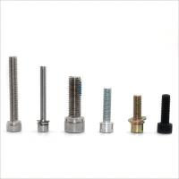 China DIN912 M3 M6 M12 Zinc Plated Hex Socket Head Cap Screw Allen Type 5mm for sale