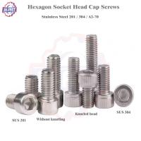 China M5 Metric Stainless Steel Hex Socket Head Screws SUS 304 316 Cap Allen Key Bolt for sale