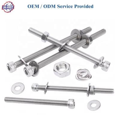 China Zinc Finish Hexagon Socket Head Cap Screws DIN912 304 Stainless Steel Allen Key Bolt M6x20 for sale
