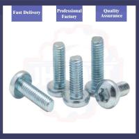China M2.5 M3 M4 M5 M6 M8 Pan Head Torx Nylon Patch Locking Screws Metric Carbon Steel Stainless Steel for sale