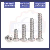China M2.5 M3 M4 M5 M6 M8 Pan Head Torx Nylon Patch Locking Screws Metric Carbon Steel Stainless Steel for sale