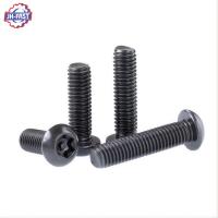 China Black Torx Button Mushroom Head Screw M2 M3 M4 M5 M6 M8 Anti-theft Tamper Proof Pin for sale