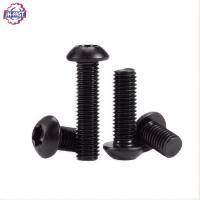 China Black Torx Button Mushroom Head Screw M2 M3 M4 M5 M6 M8 Anti-theft Tamper Proof Pin for sale