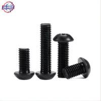 China Black Torx Button Mushroom Head Screw M2 M3 M4 M5 M6 M8 Anti-theft Tamper Proof Pin for sale