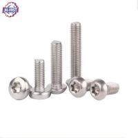 China Black Torx Button Mushroom Head Screw M2 M3 M4 M5 M6 M8 Anti-theft Tamper Proof Pin for sale