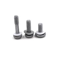 China DIN Metric Mushroom Round Head Screw Zinc Plated Half Thread Steel 304 Stainless Steel for sale