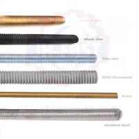 China Threaded Rod A325 Black Zinc Finish 3/8 to 25mm Lengths for Industrial Fastening for sale