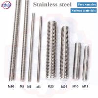 China Metric Threaded Rods Brass Carbon Stainless Steel M6 M8 M10 Durable Fasteners for sale