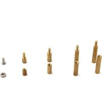 China M3 M4 M5 M6 Stainless Steel Aluminum Brass Hex Threaded PCB Standoff Spacer for sale