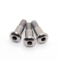 China Stainless Steel Hex Socket Button Head Cap Machine Screws with ISO9001 2015 Certificate for sale