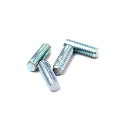 China Carbon Steel Threaded Rod M3 M12 Blue Black Zinc Plated Heavy Industry Fastener for sale